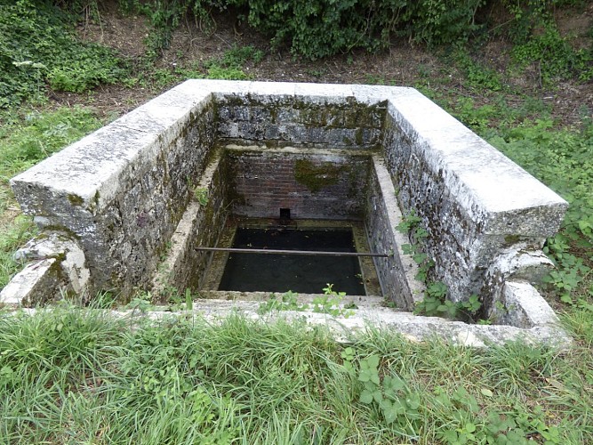 Monuments et architecture - La fontaine de Auceps - Saint-bris-le-vineux