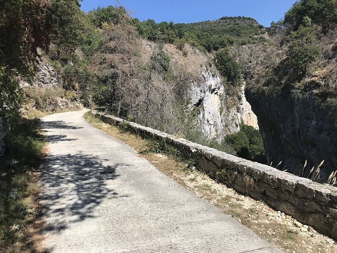 Parcours marche - Canyon des Gueulards et Gorges d'Omblèze - Plan-de-baix