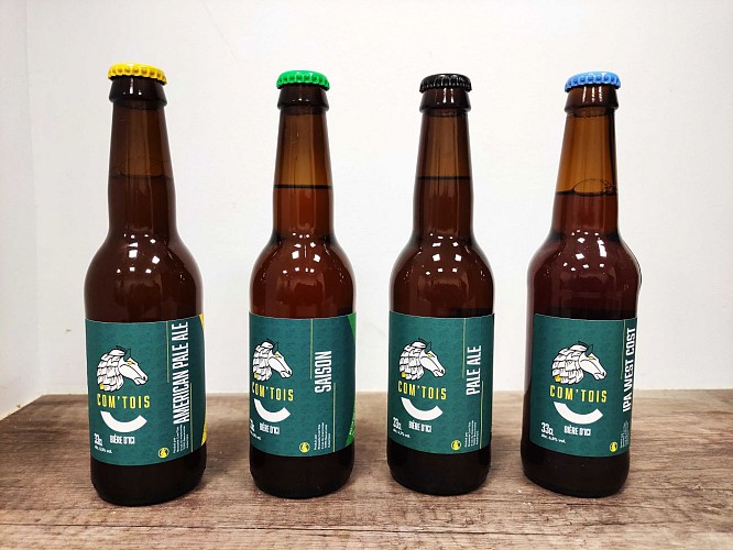 Point d'intérêt - Brasserie com'tois - Beaumotte-aubertans