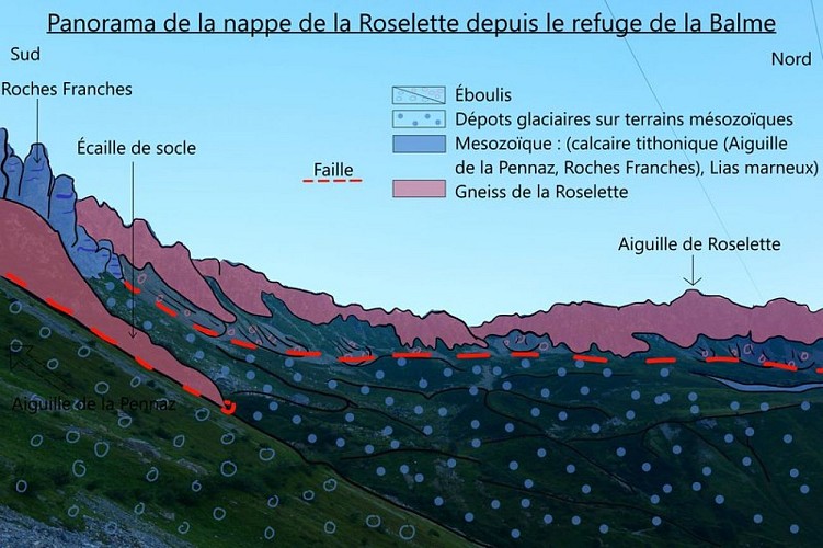 Point d'intérêt naturel - La nappe de la Roselette - Les contamines ...