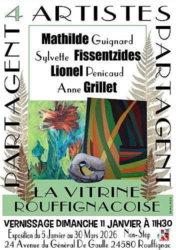 Evènements culturels - Exposition La Vitrine Rouffignacoise ...