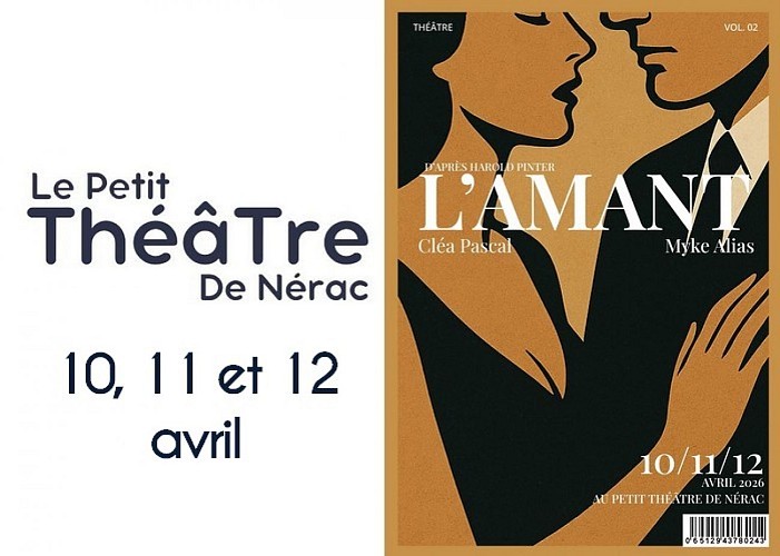 Evènements culturels - Théâtre "L'amant" d'après Harold Pinter - Nerac