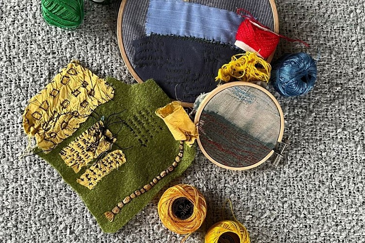 Cultural events - Embroidery Workshop : Embroidered Landscapes - Uffholtz