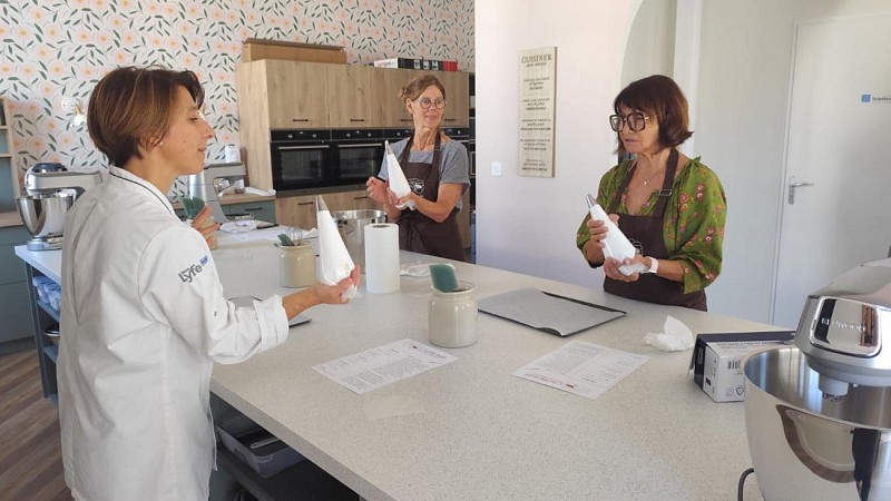 Others - Atelier tarte noisette chocolat crousti-fondante - Les sables ...