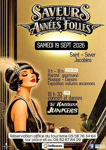 Autres - Concert The Raggedy Junkers Danses des années folles - Saint-sever