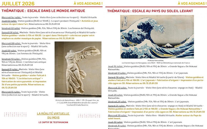 Evènements culturels - Micro-Folie-thématique "Escale au pays du soleil ...