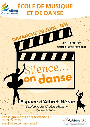 Evènements culturels - Silence...on danse! - Nerac